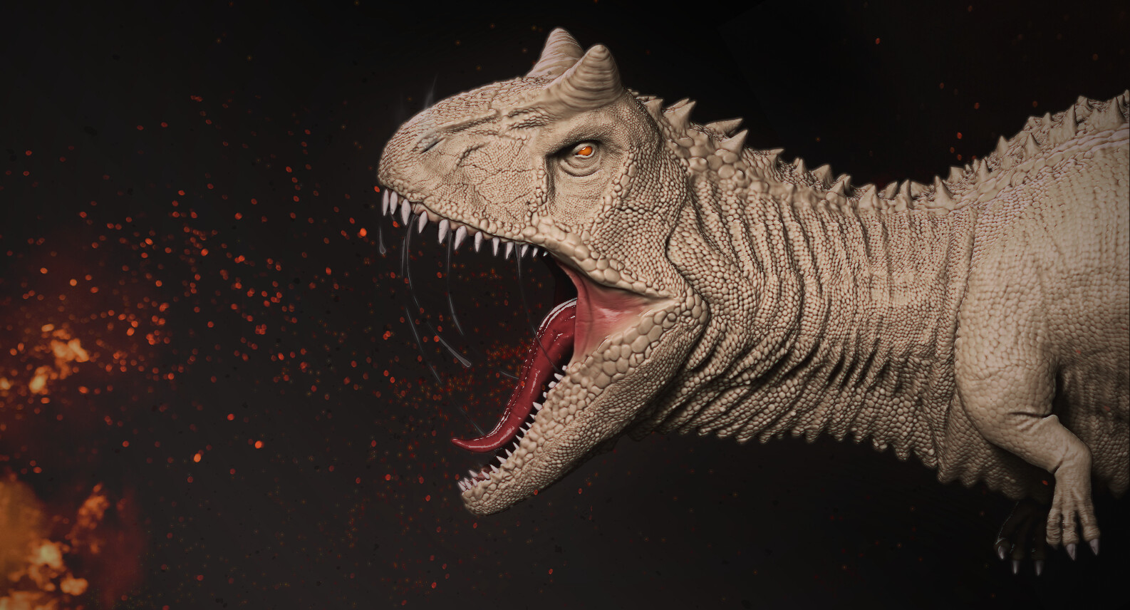 ArtStation - Carnotaurus Dinosaur Project