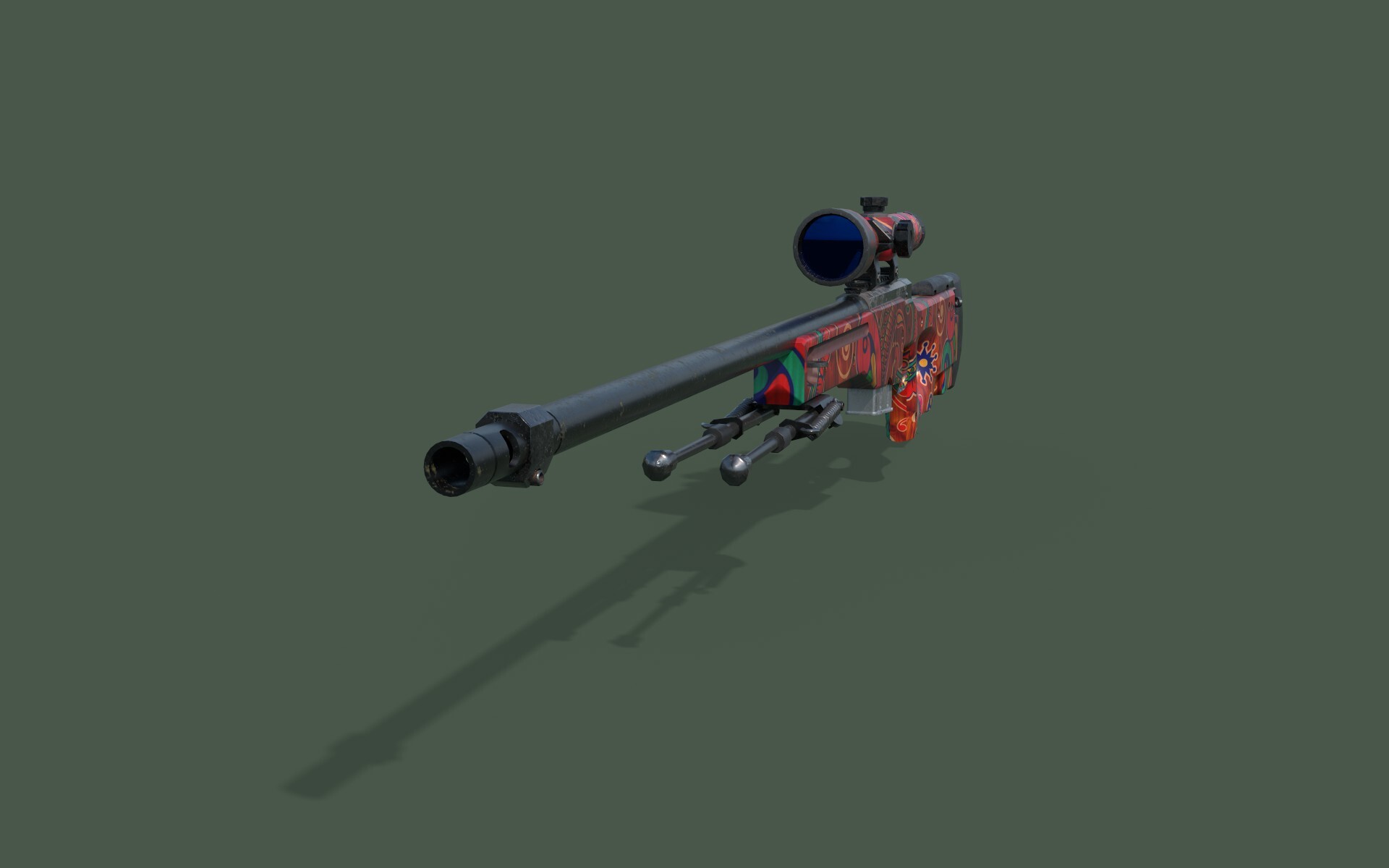 ArtStation - Sniper rifle AWP