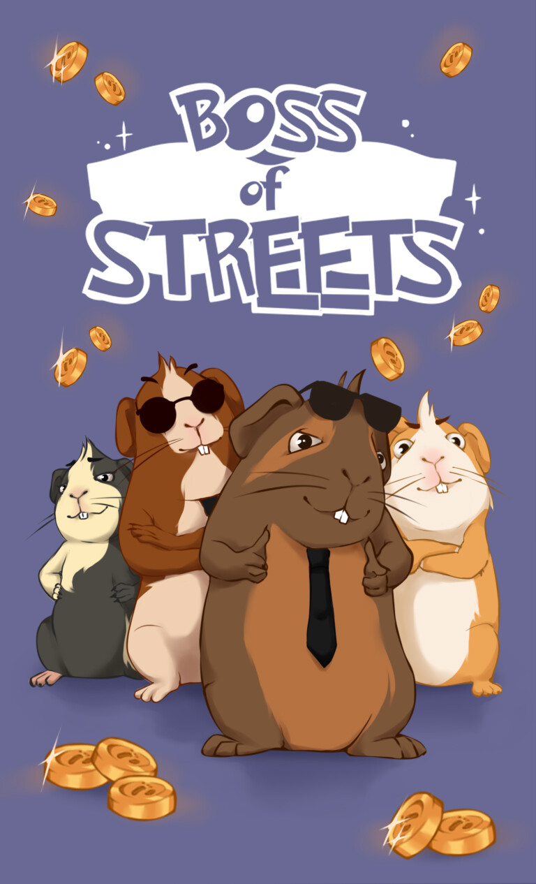 ArtStation - Design of monopoly "Boss of streets"