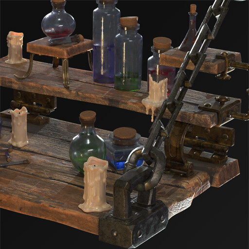 ArtStation - Vaati's Ship | Props