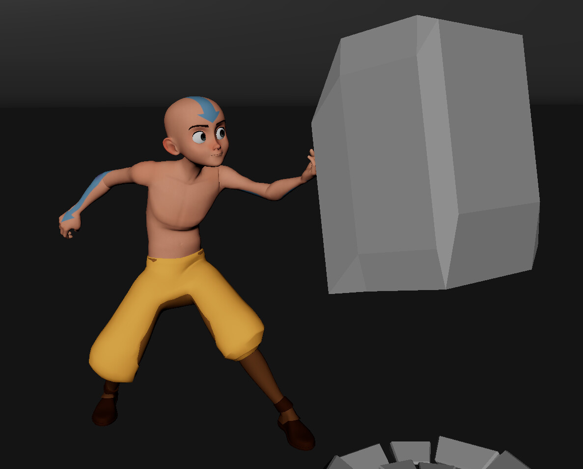 ArtStation - Earthbender Kick