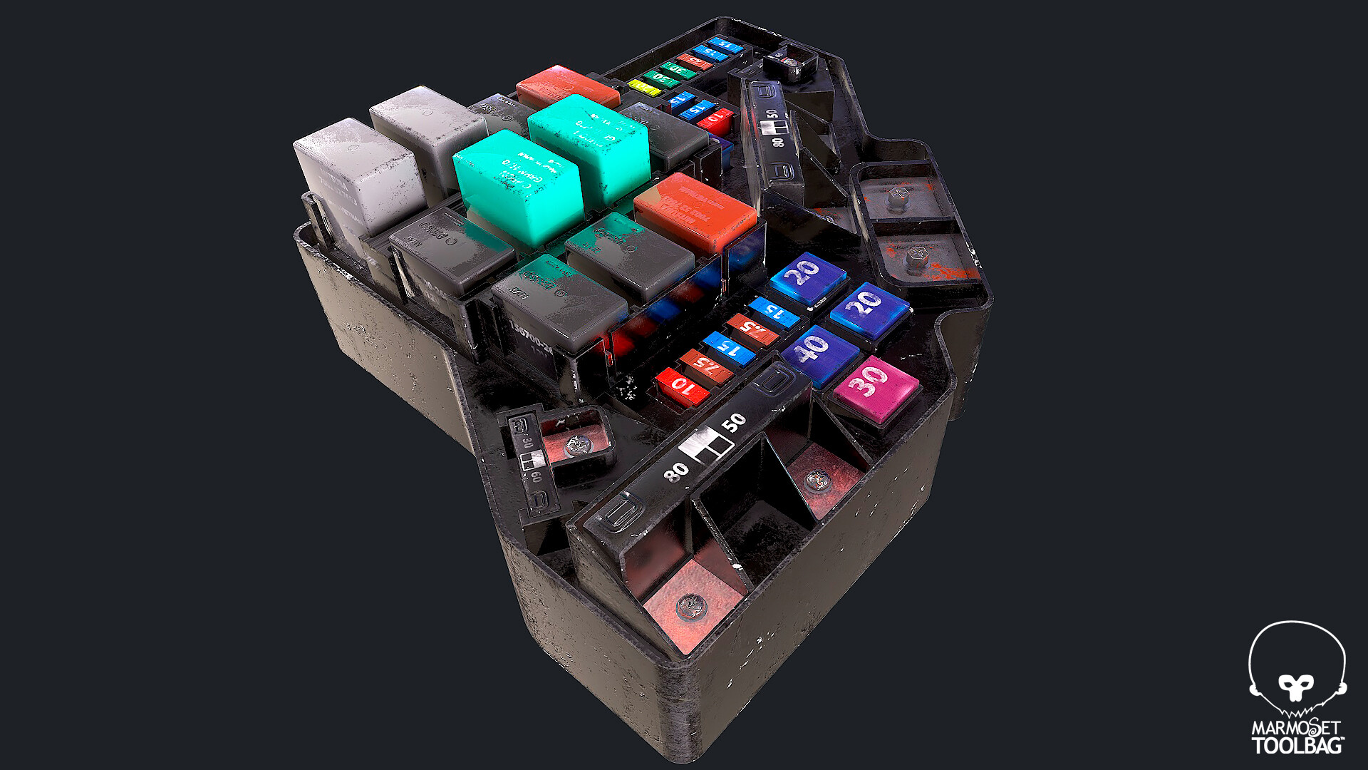 ArtStation - Car Fuse Box
