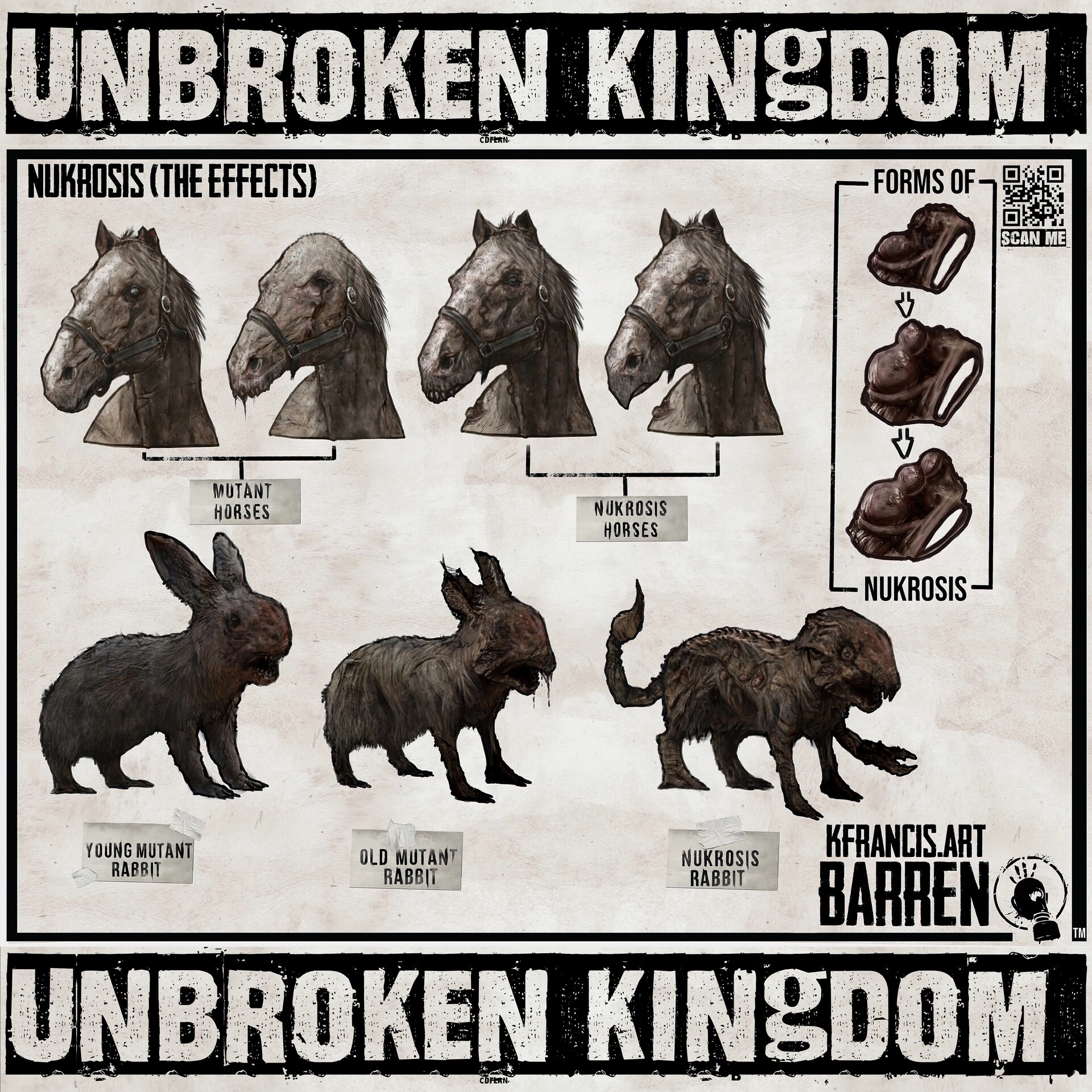 ArtStation - Barren | Nukrosis (the effects) | The Unbroken Kingdom
