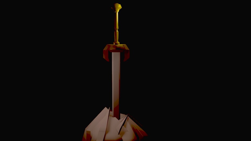ArtStation - 3D Knight's Sword