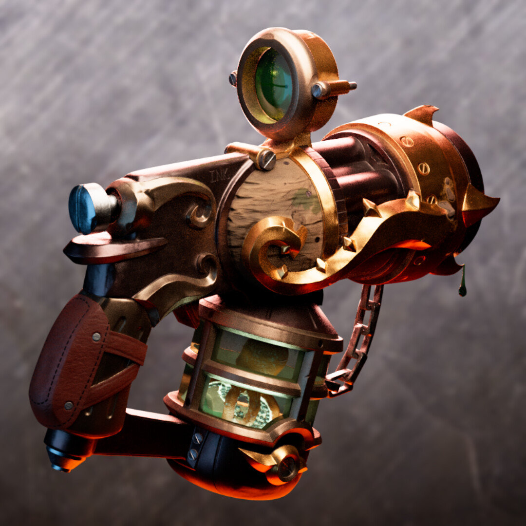 ArtStation - Octopus Spray Gun