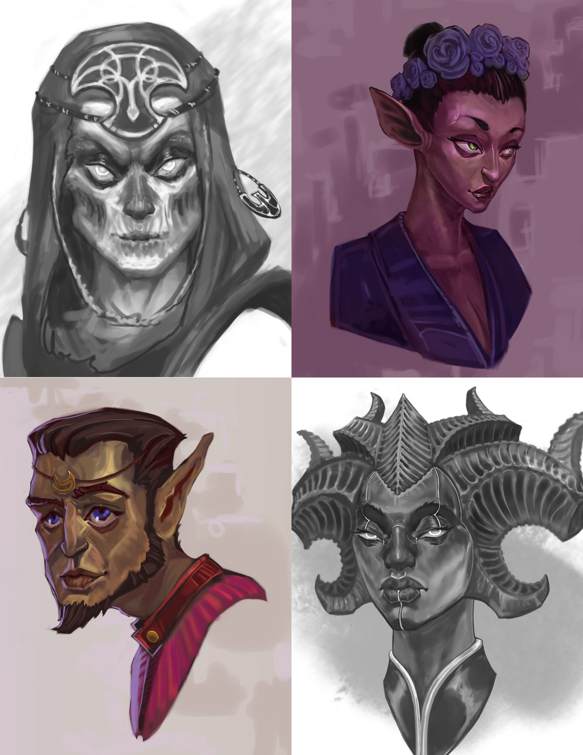 ArtStation - Fantasy Portraits