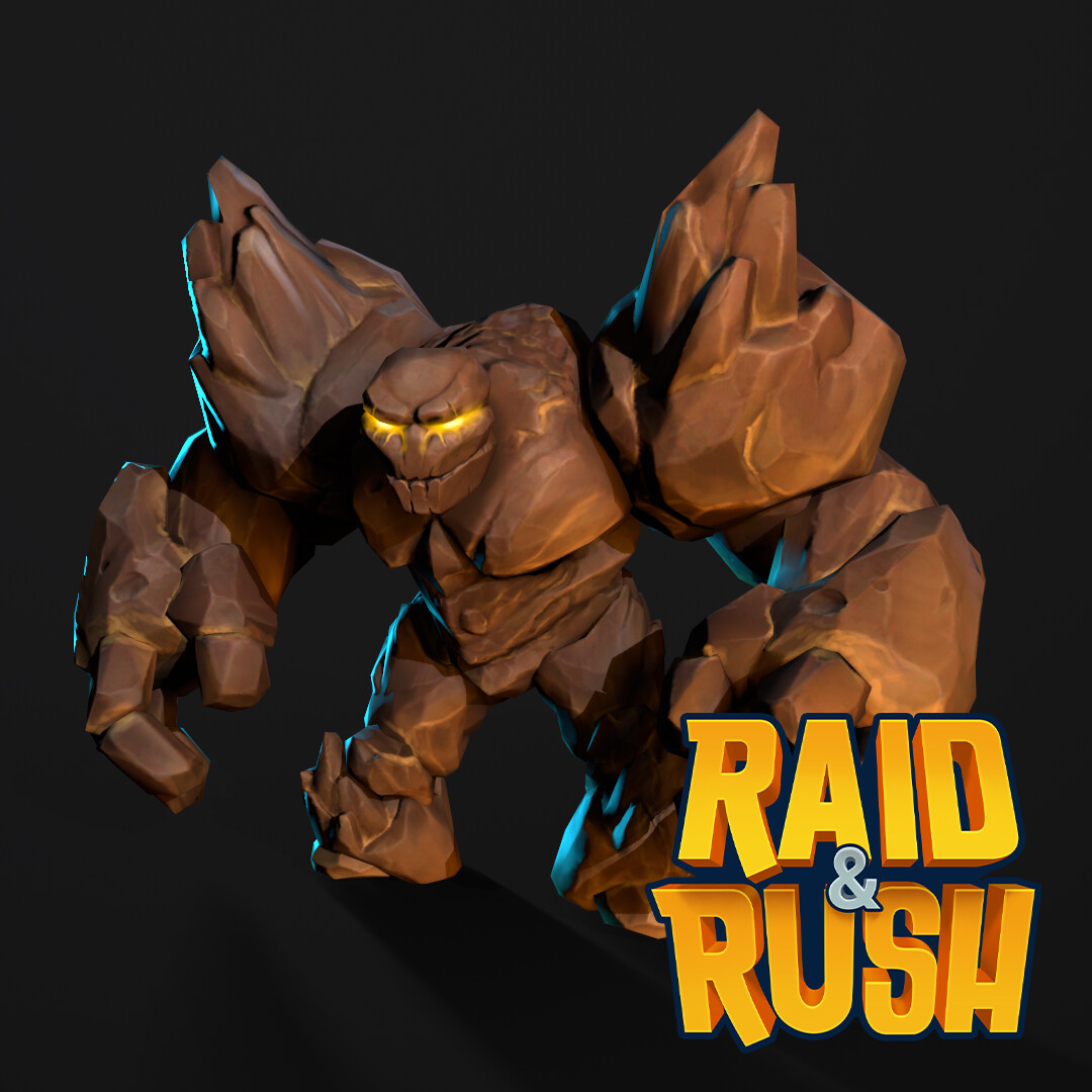 ArtStation - Golem animation