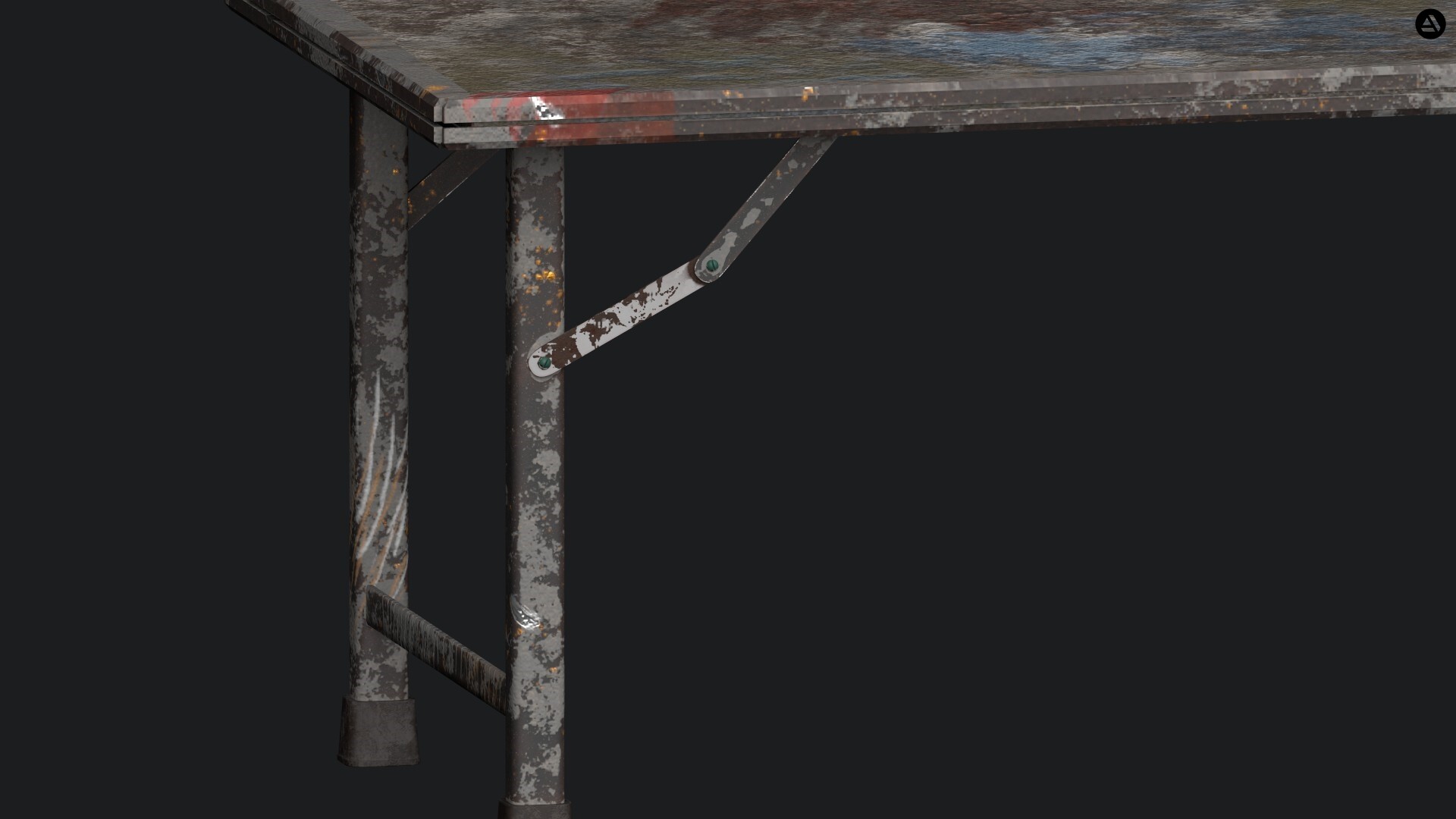 ArtStation - Old work table