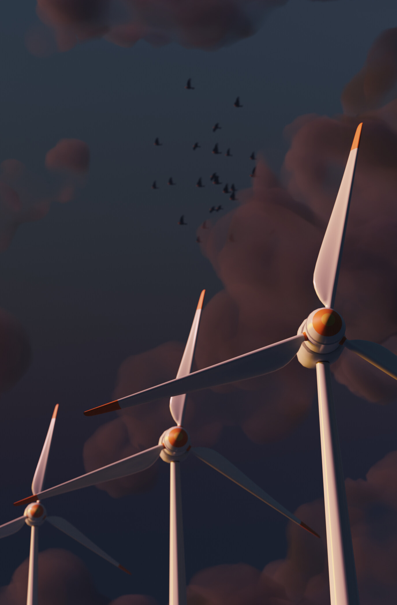ArtStation - Wind turbines
