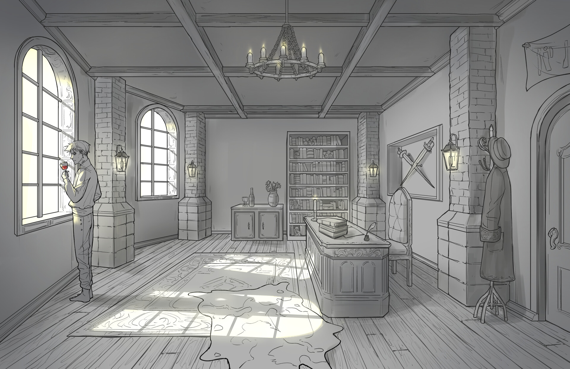 ArtStation - Layout Drawings