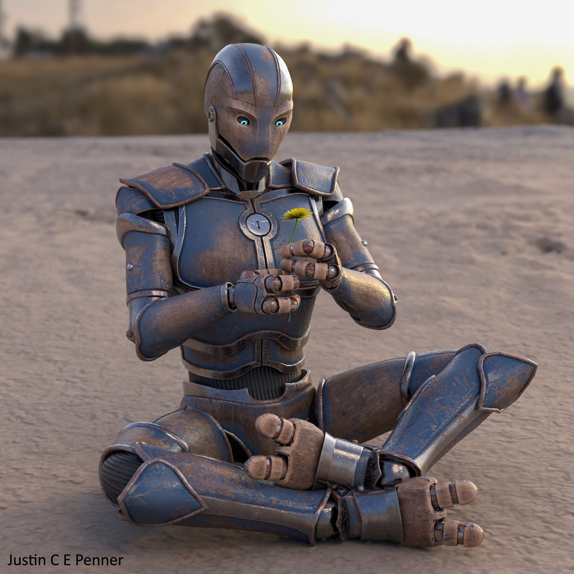 ArtStation - Robot Character Rig & Design