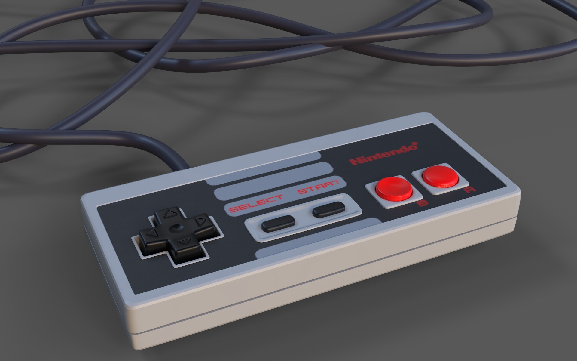 ArtStation - NES Controller