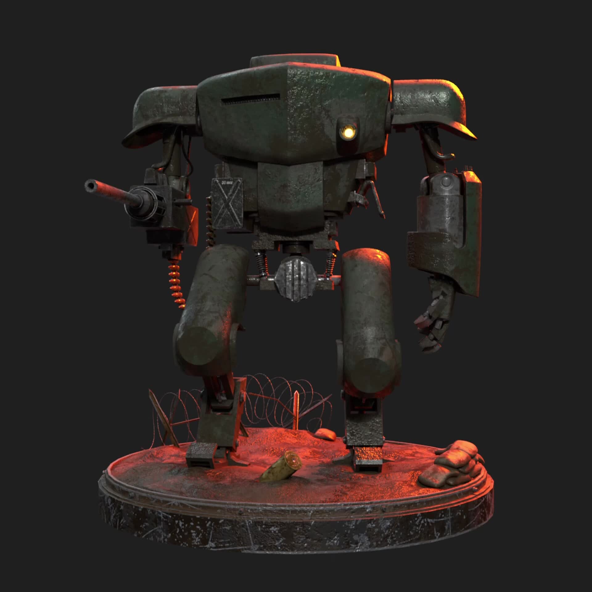 ArtStation - WAR ROBOT