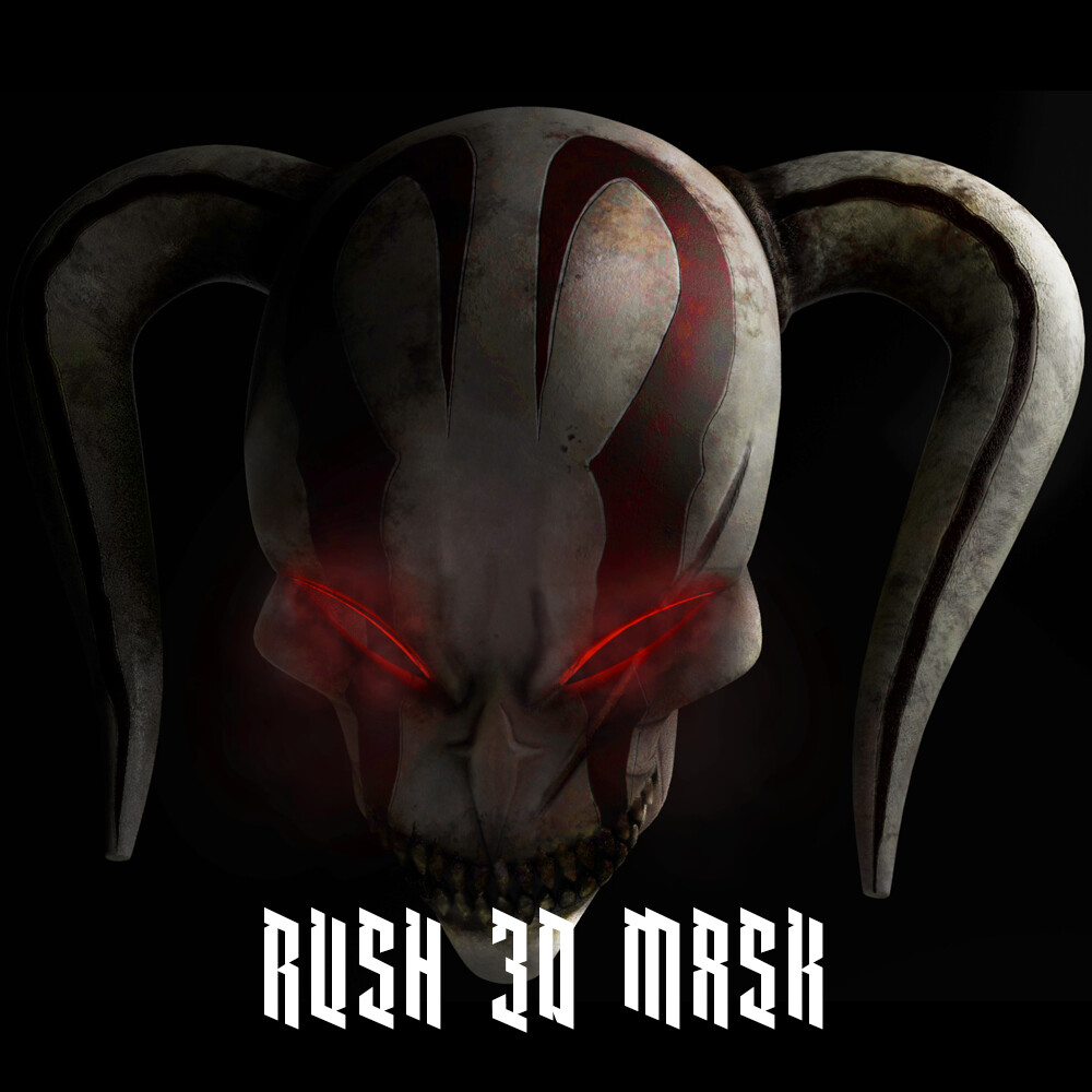 ArtStation - RUSH 3D Mask (Modeling/Texturing)