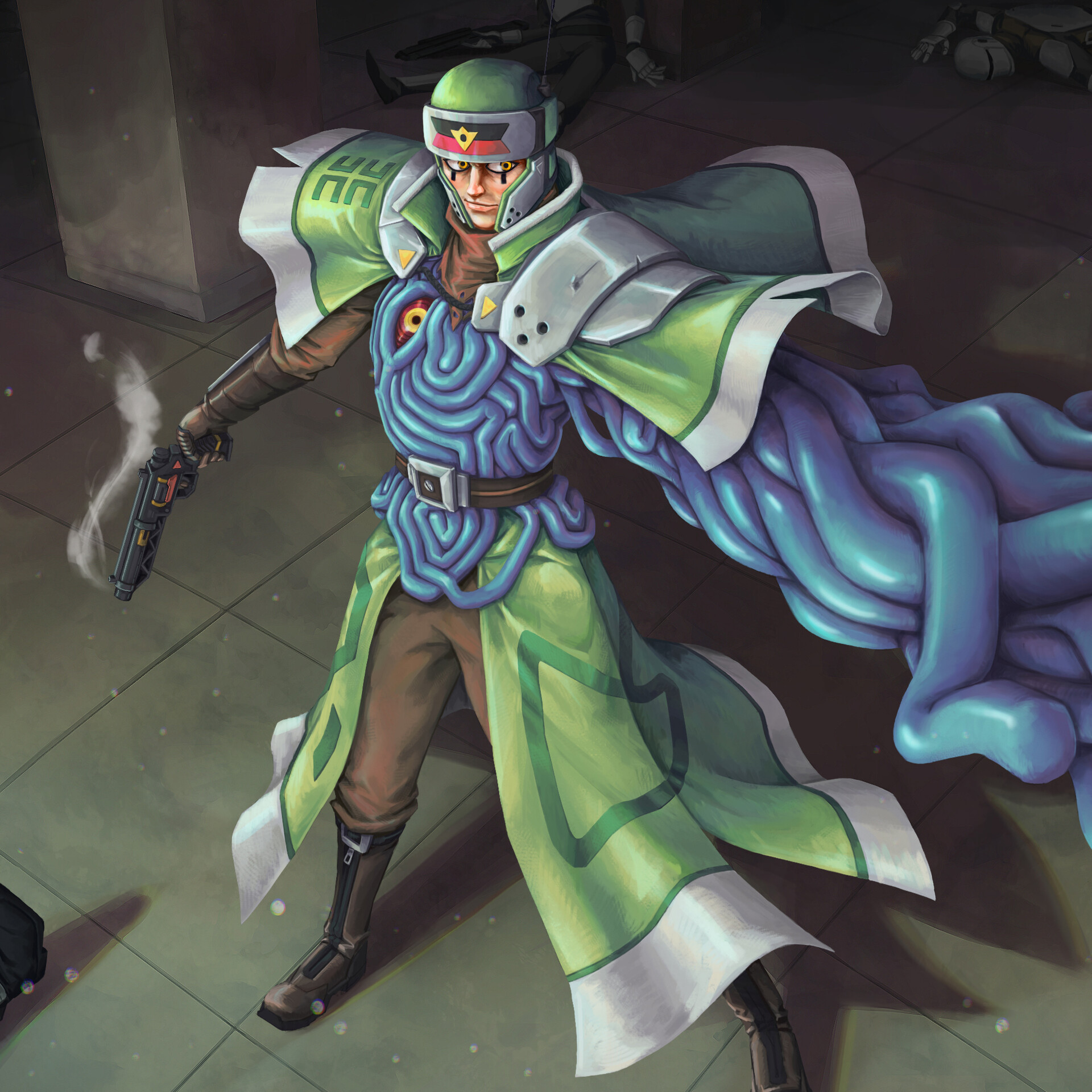 ArtStation - Bio-armor dude