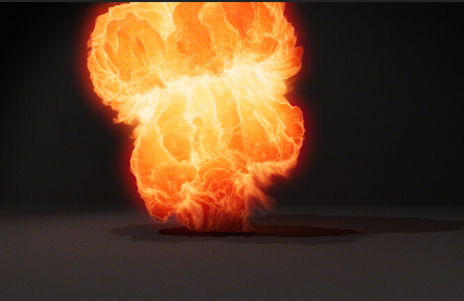 ArtStation - Houdini explosion study