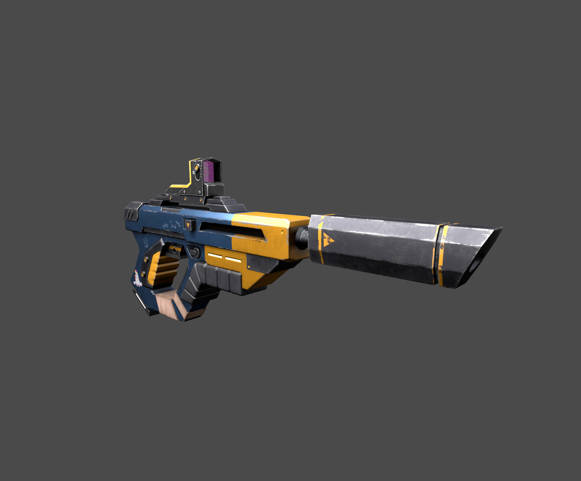 ArtStation - Sci-Fi HandGun