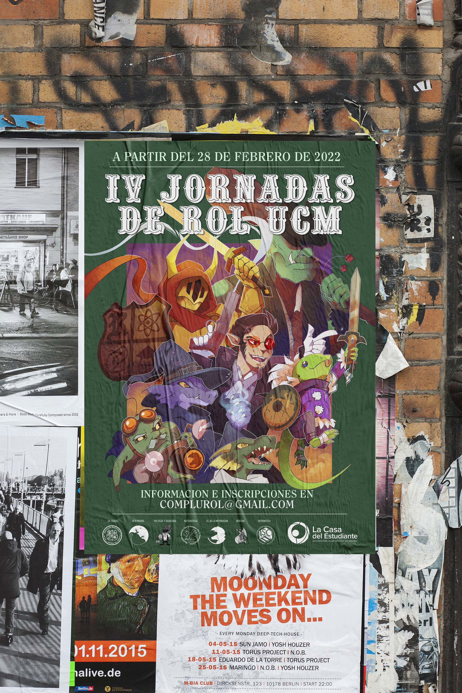 ArtStation - IV UCM Role Play Days Poster