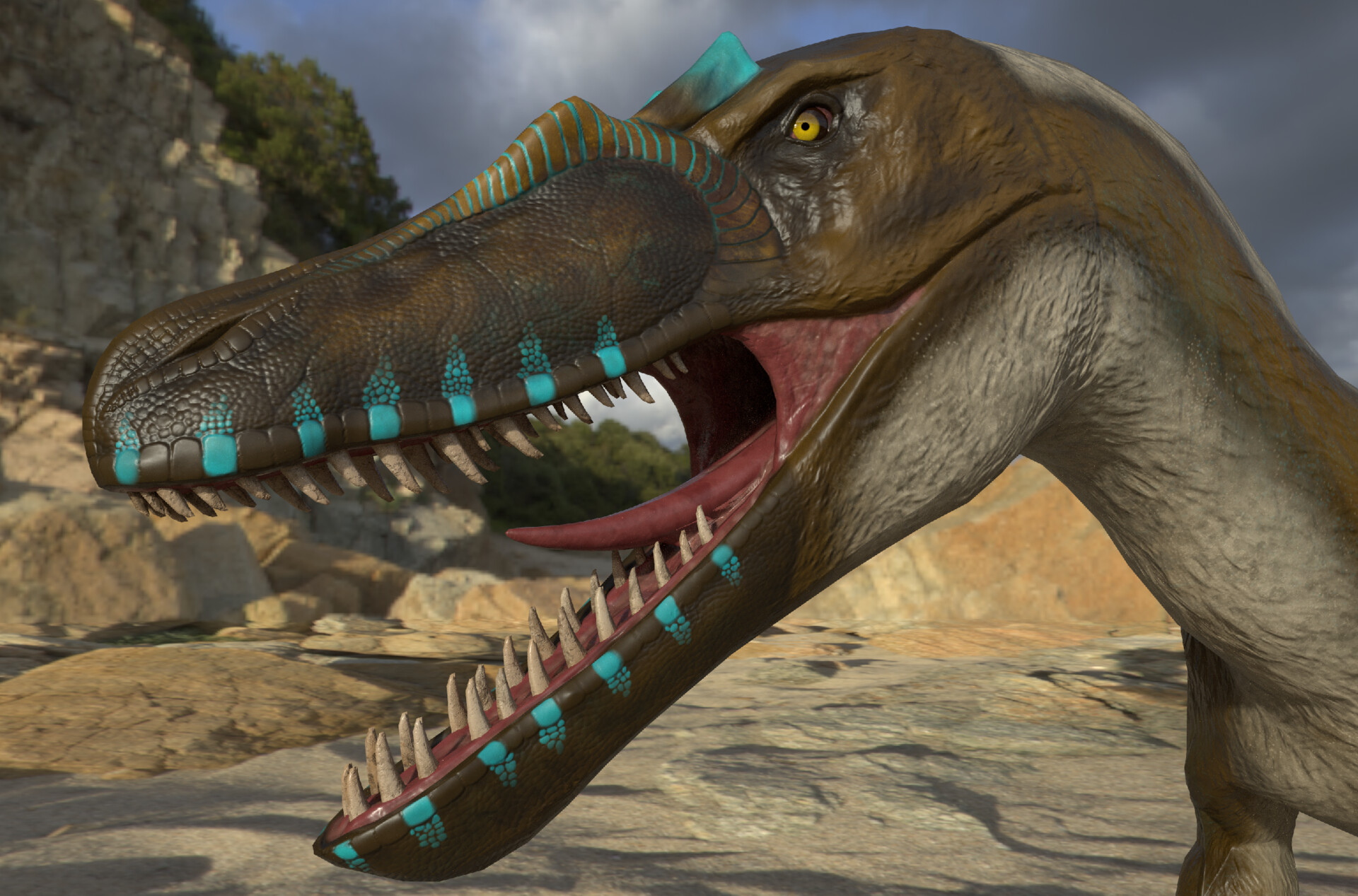 ArtStation - AUS Velociraptor Sicarius Portfolio; Model, Textures and ...