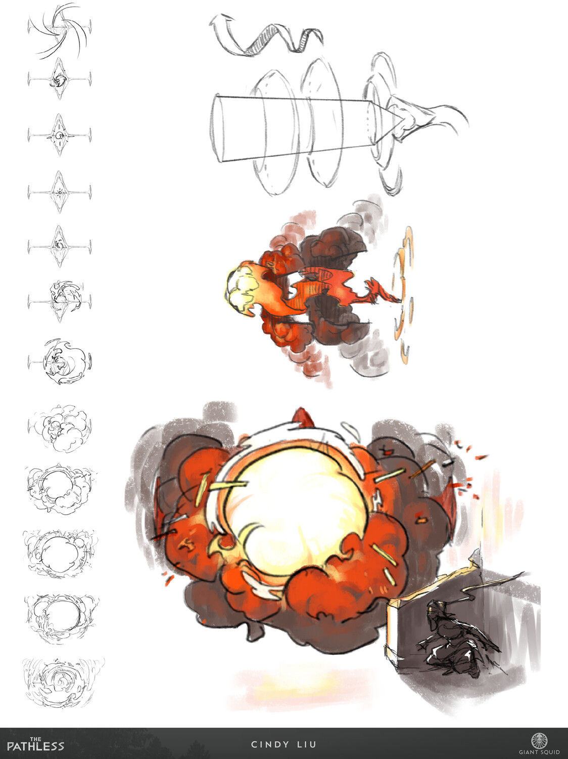 ArtStation - The Pathless - VFX Concepts