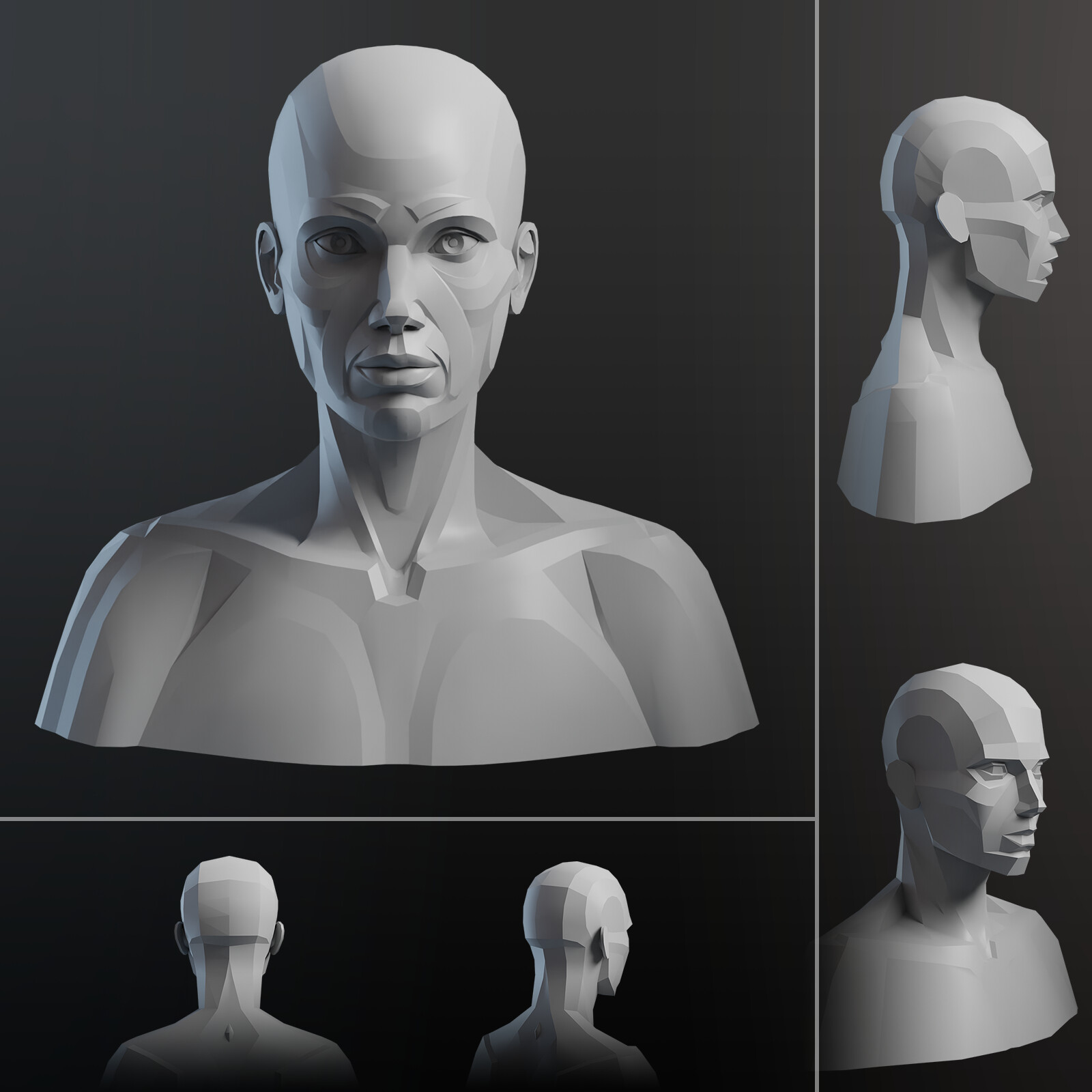 ArtStation - Planar Female Head