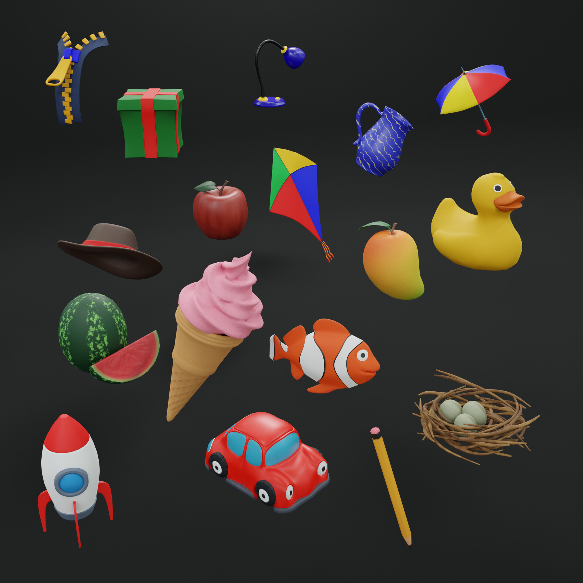 ArtStation - AR assets and animation for unity