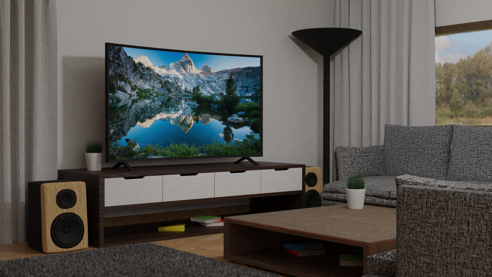 ArtStation - 4K TV