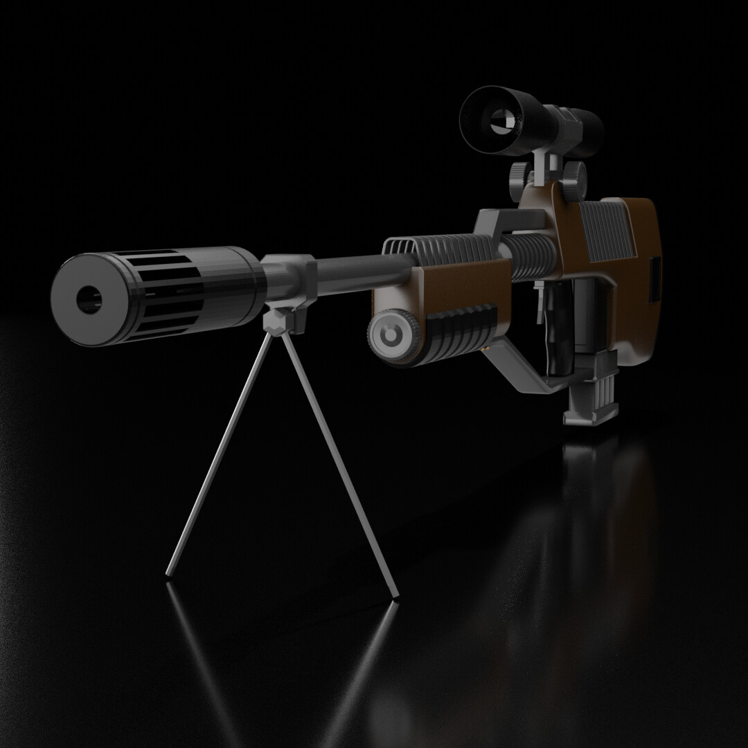 ArtStation - sniper gun