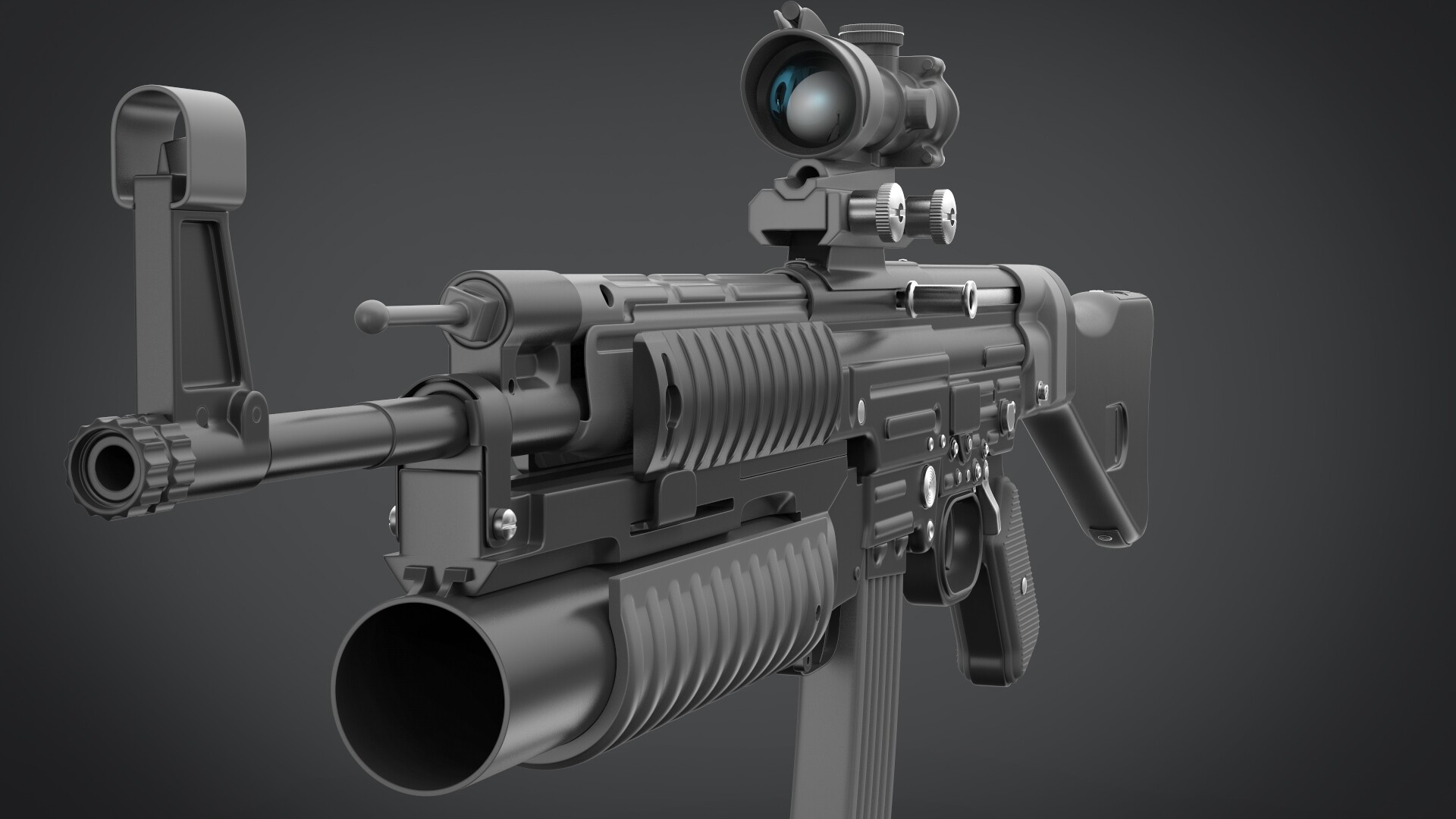 ArtStation - STG-44 German Assult Gun