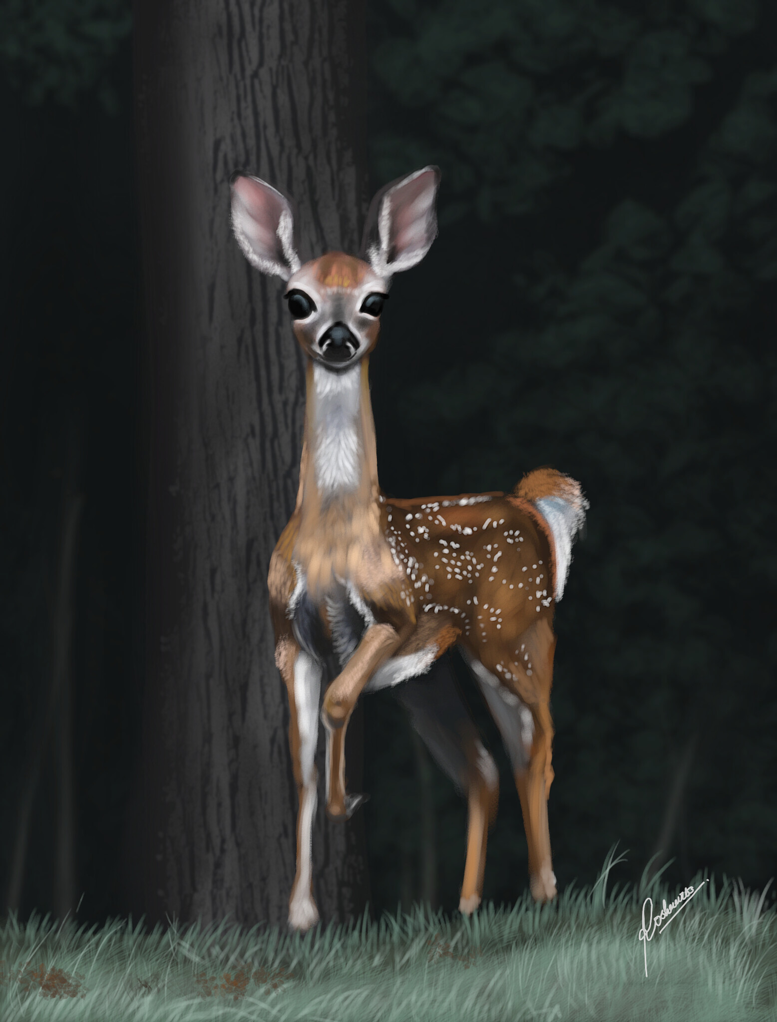 ArtStation - Deer