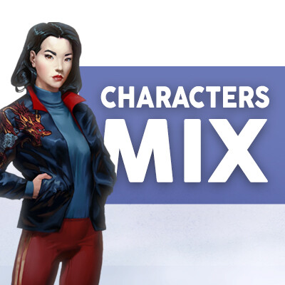 ArtStation - Characters Mix