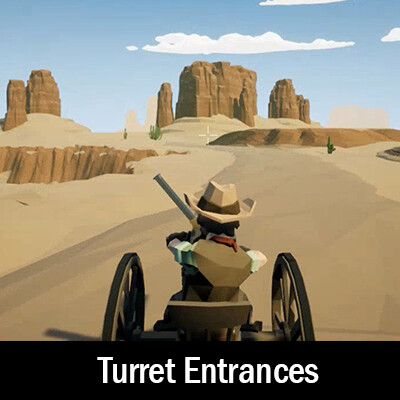 ArtStation - Turret Gun Animations