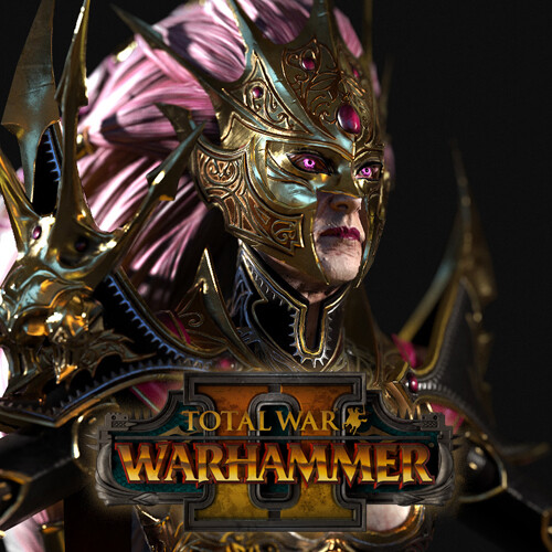 ArtStation - Total War Warhammer 2 - Crone Hellebron