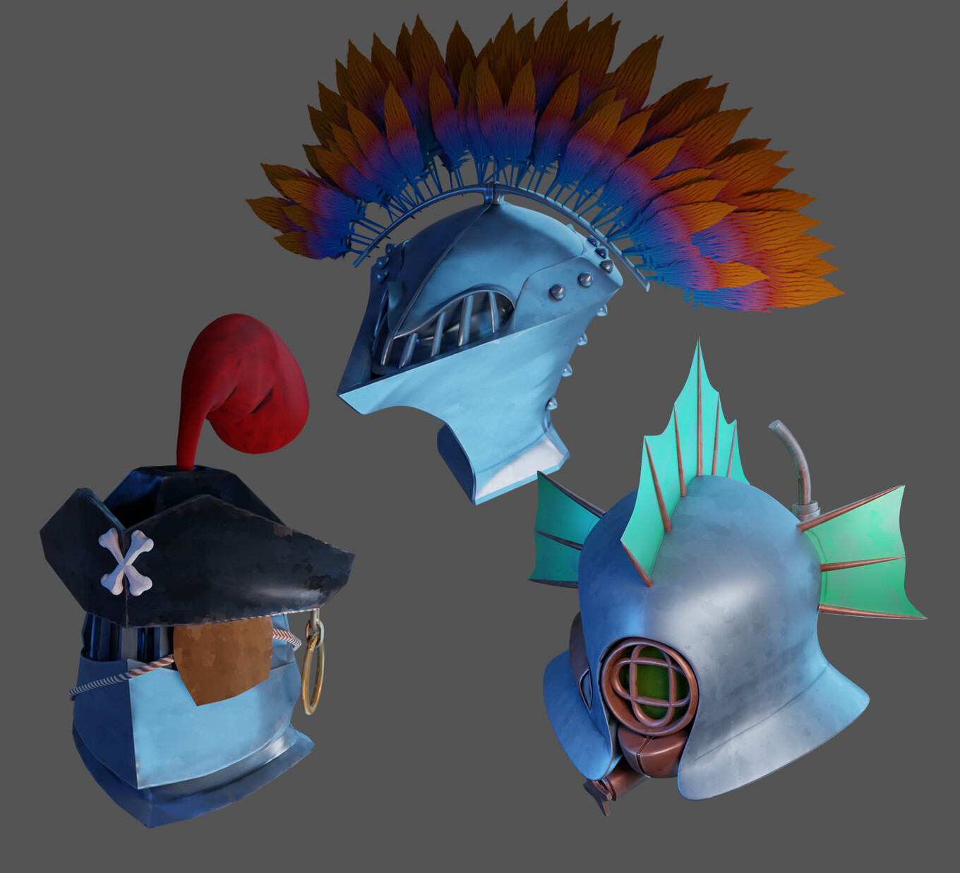 ArtStation - Helmets