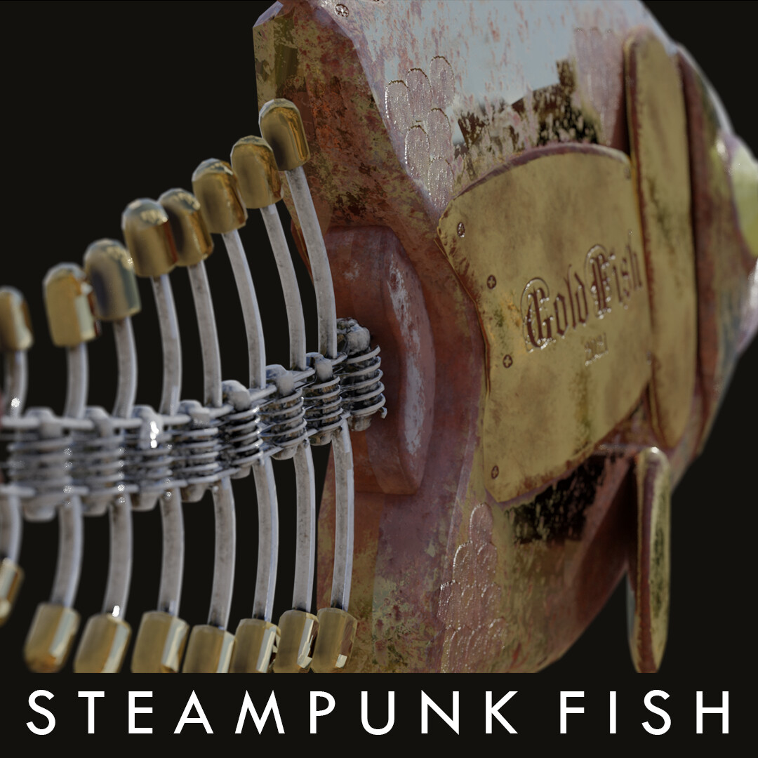 ArtStation - Steampunk Fish