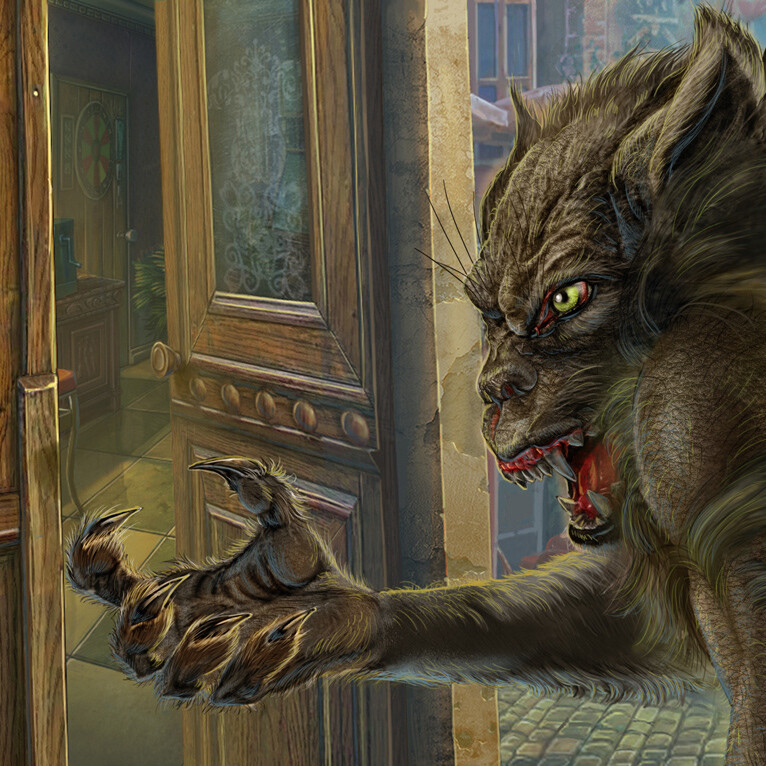 ArtStation - Werewolf character