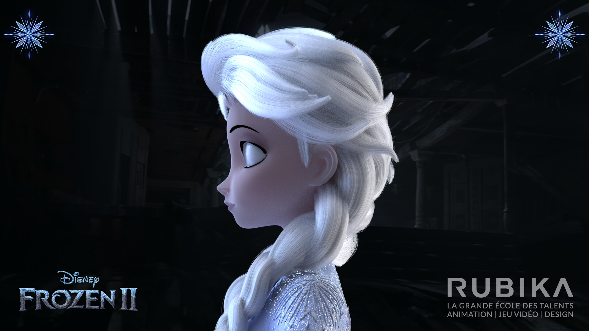ArtStation - Frozen 2 Elsa Character FX WIP