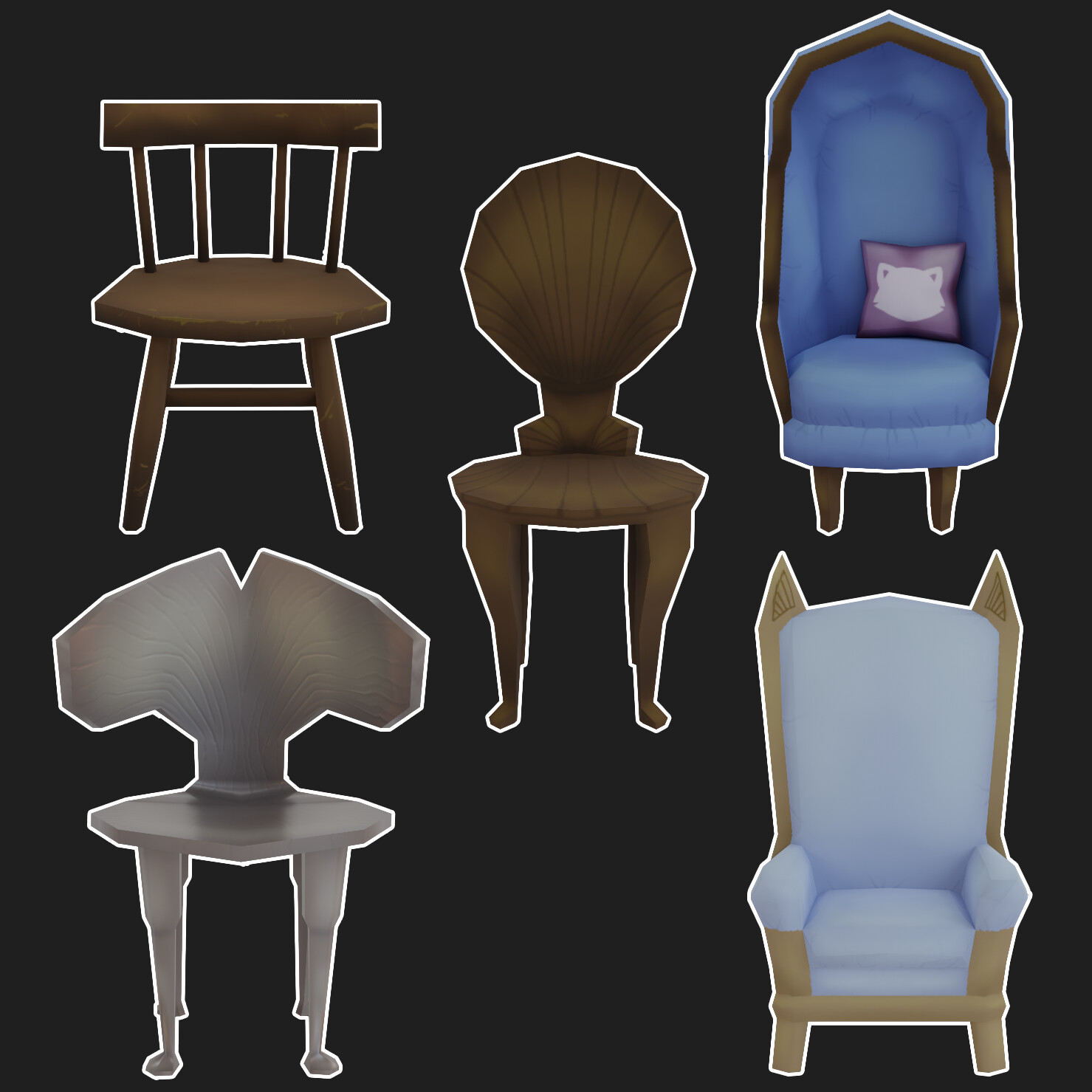 ArtStation - Five Chairs