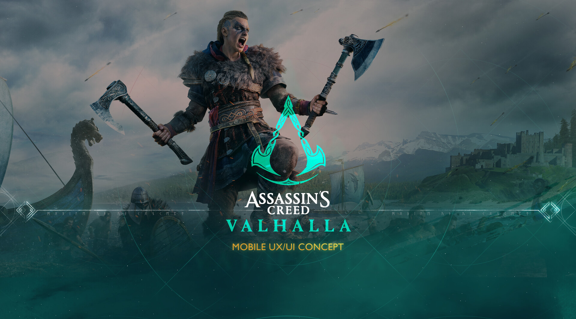 ArtStation - Assassin's Creed Valhalla - Mobile Port UX/UI Concept