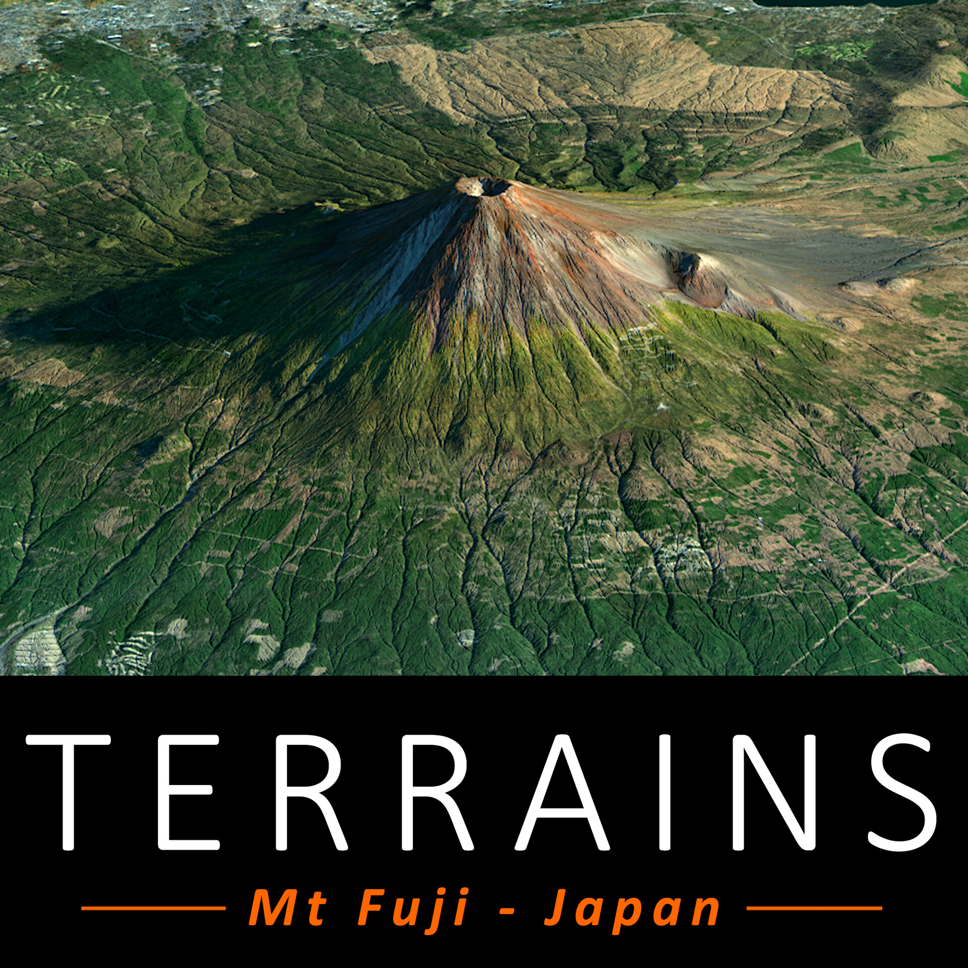ArtStation - Mount Fuji - Japan
