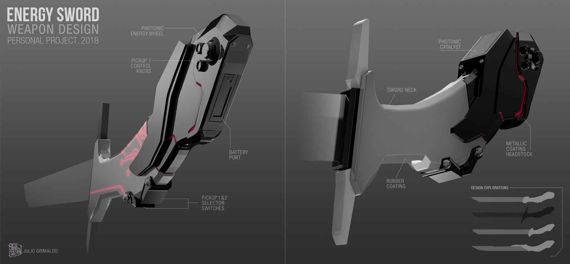 ArtStation - Energy Sword Suit