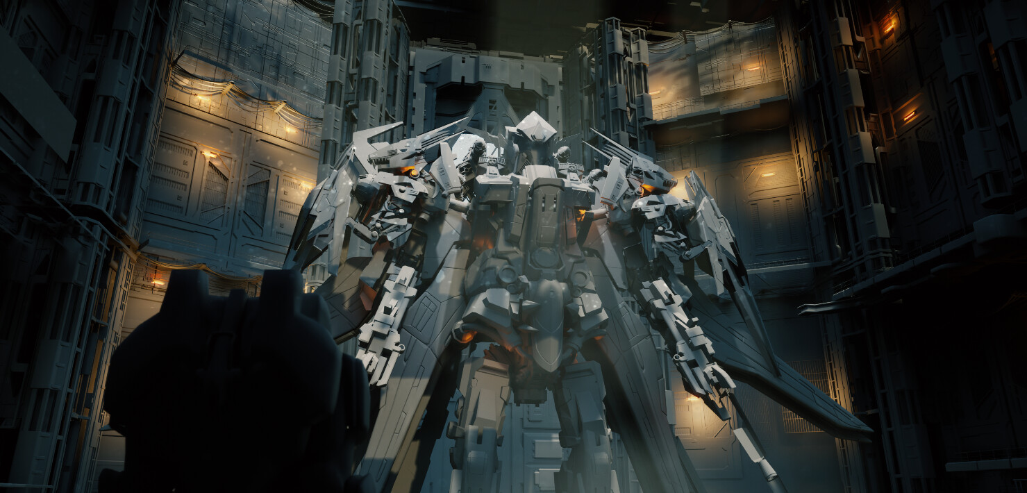 Wingfox workshop - Building A Sci-Fi Mecha No. 7 with Blender and UE5