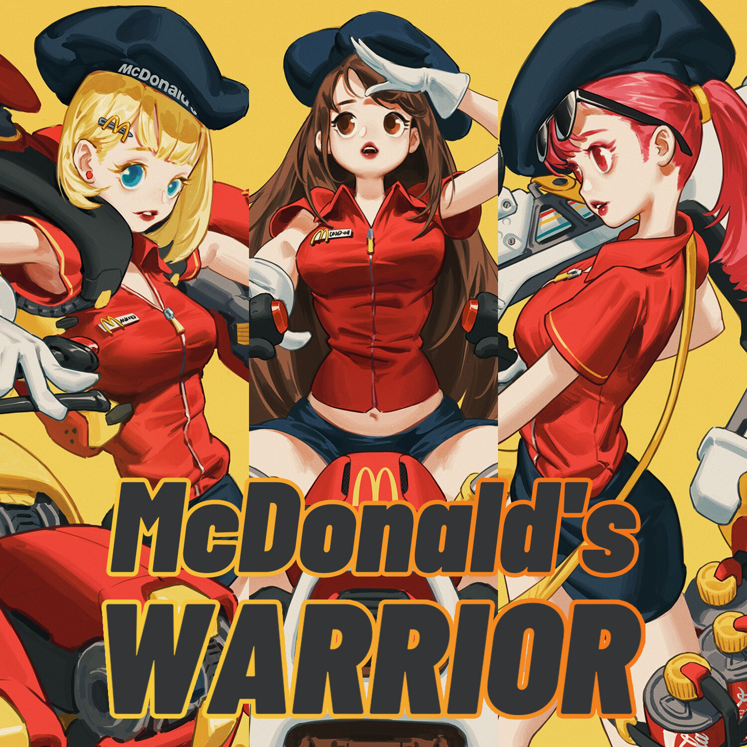 ArtStation - Fast-food Warrior