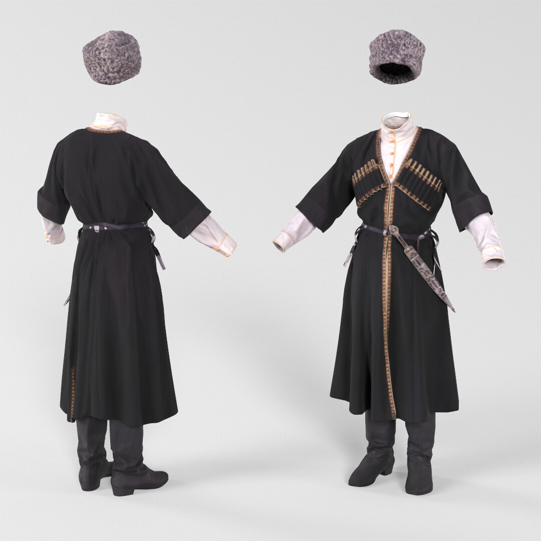 ArtStation - Cherkeska (Chokha)