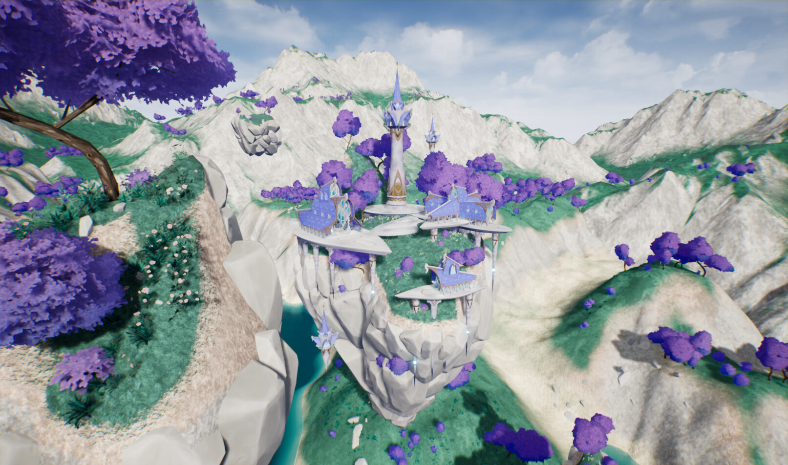 ArtStation - The Elf Valley