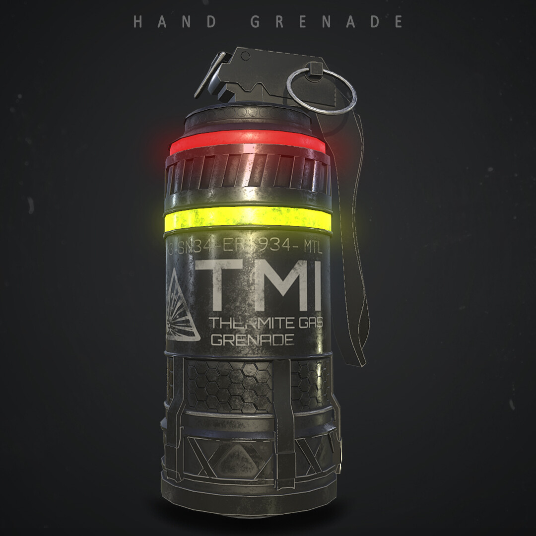 ArtStation - Hand Grenade