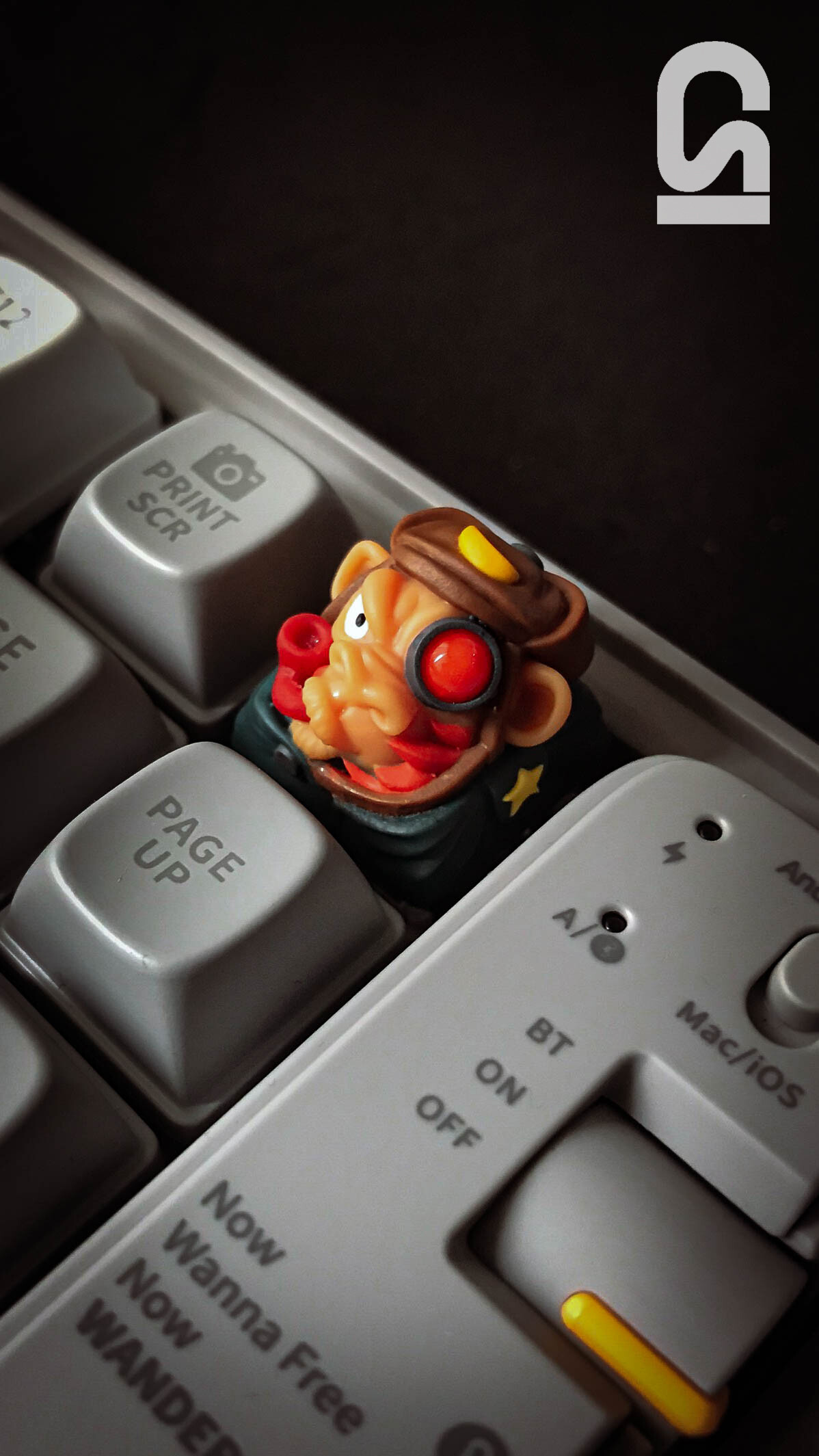 ArtStation - Detective Monkey Keycap