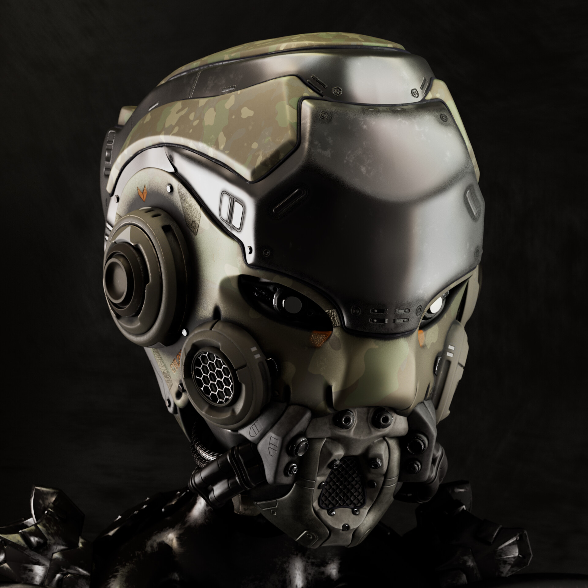 ArtStation - Tactical Head Unit