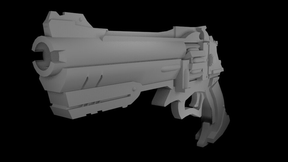 ArtStation - 3D GUN MODEL
