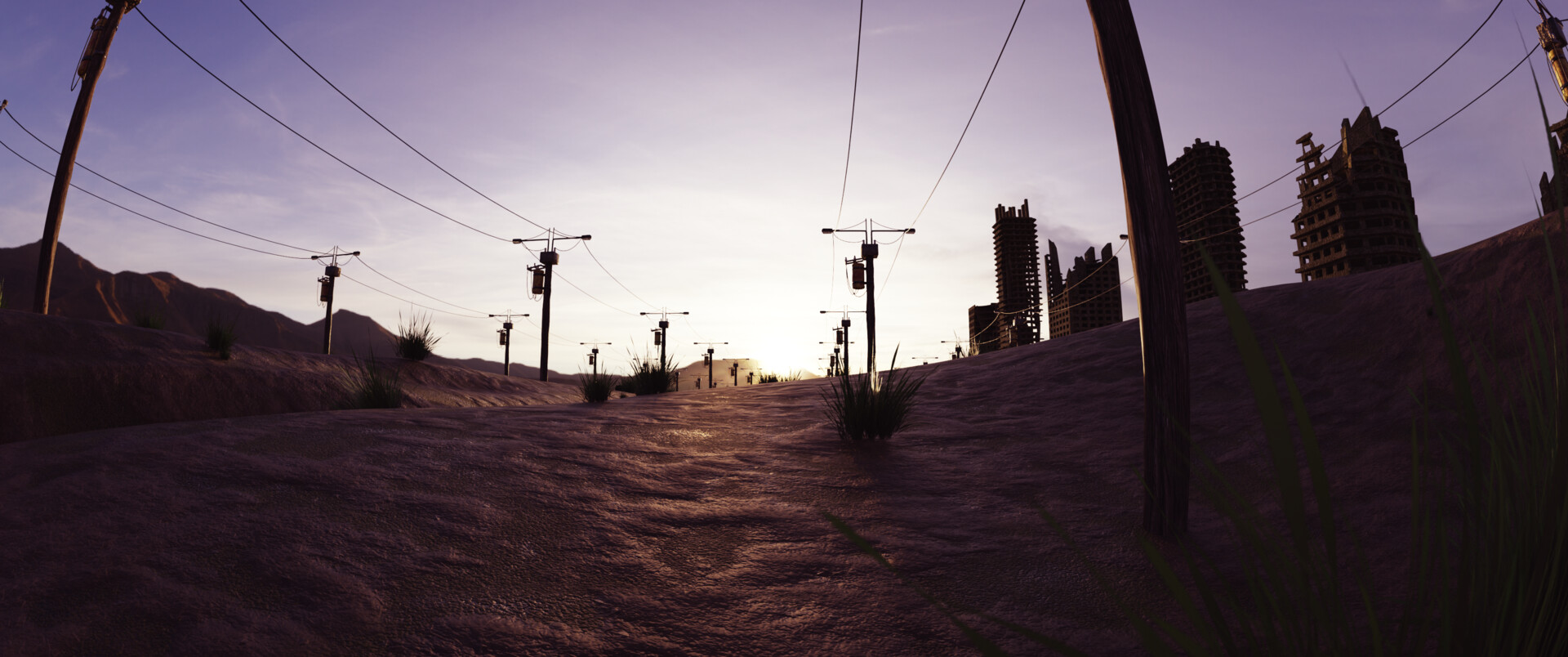 ArtStation - Post-Apocalypse Landscape